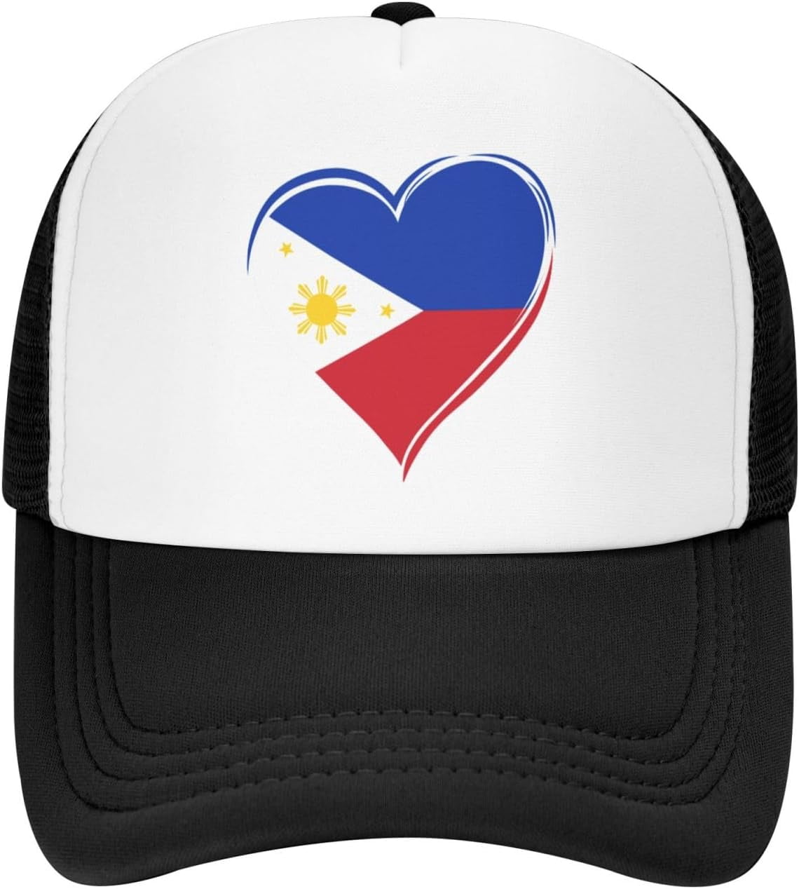 Philippine Filipino Flag Hat I Love Philippine Filipino Mesh Hat Men ...