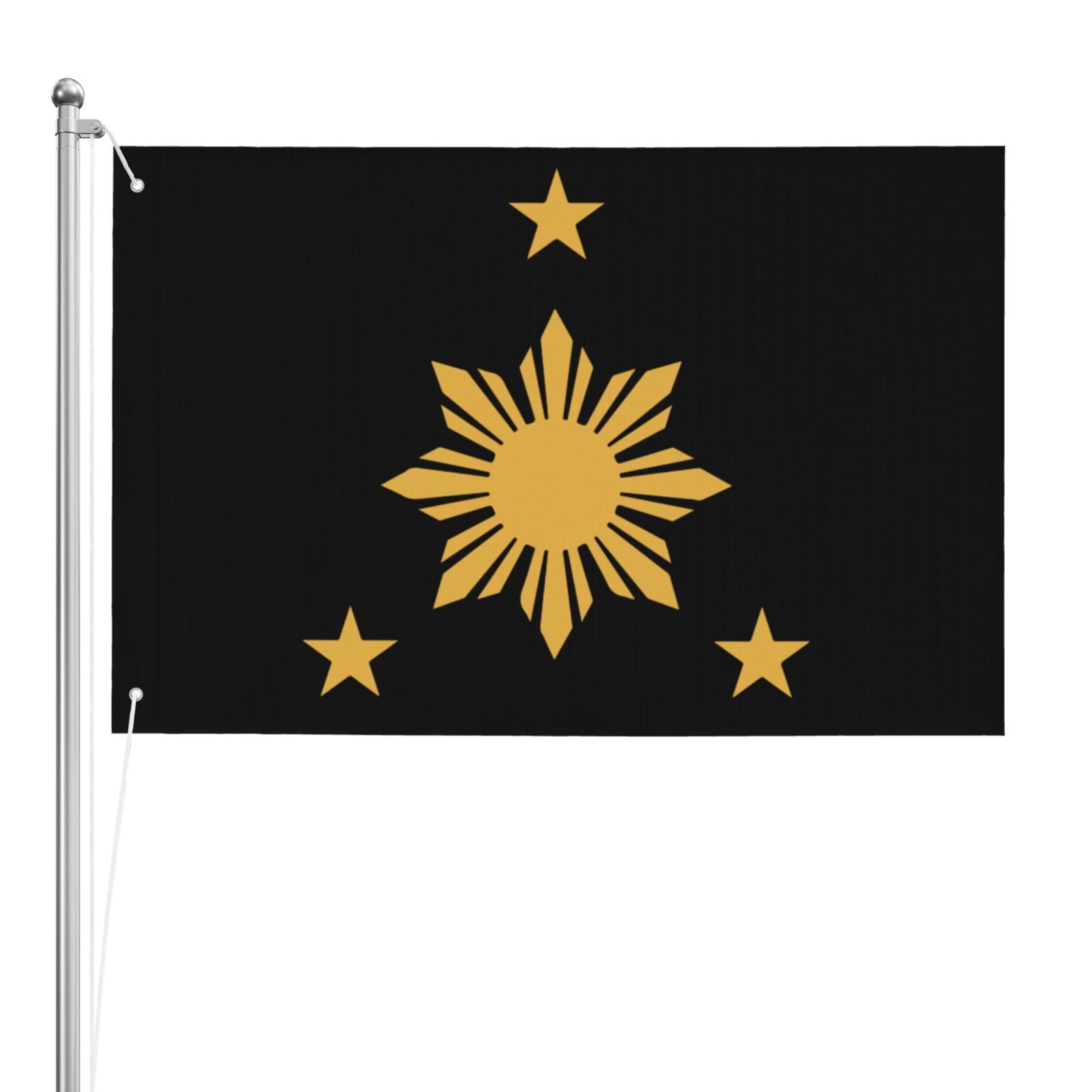 Philippine Flag Sun And Stars Flag Double Sided Flag 2x3ft For Home ...