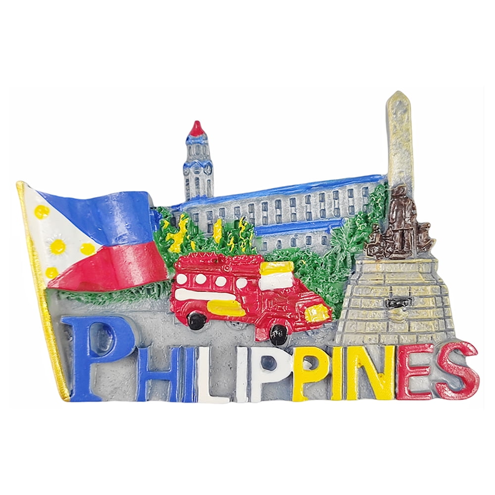 Philippines 3D Fridge Magnet Souvenir Gift,Resin Handmade Philippines ...