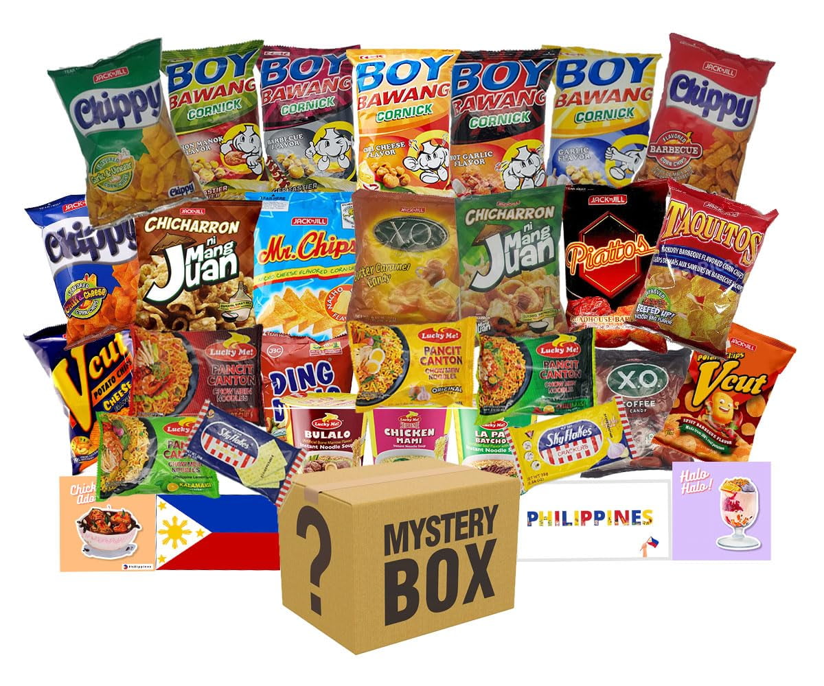 Philippines Box - International Sna Box, Variety Pa of 10 Authentic ...