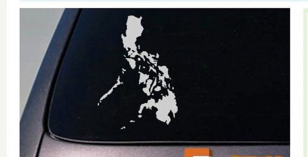 Philippines Country 6" Sticker Decal Car Window Truck Van Filipino ...