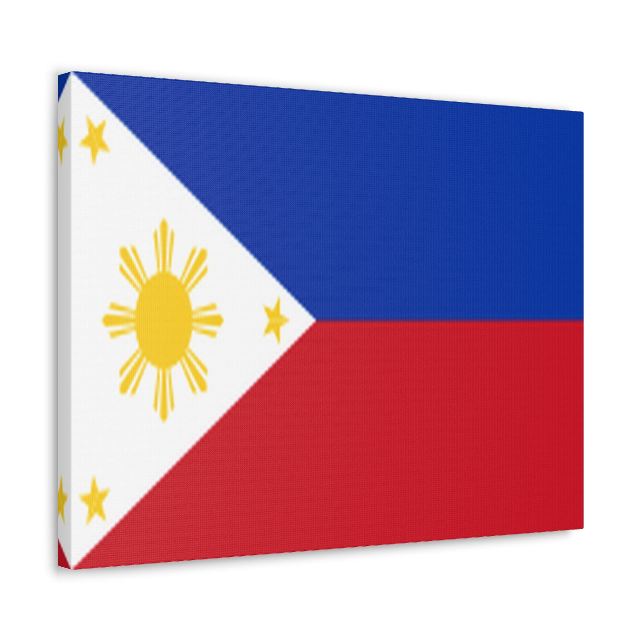 Philippines Country Flag Canvas Vibrant Wall Art Unframed Home Decor ...