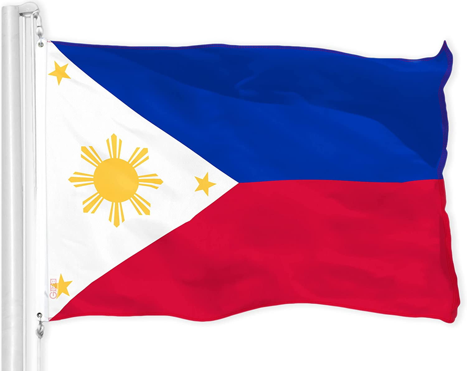 Philippines Filipino Flag Indoor/Outdoor - Walmart.com