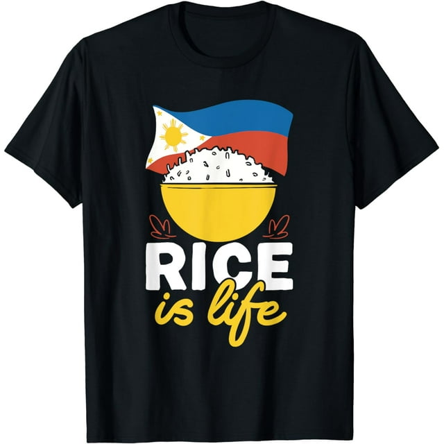 Philippines Filipino Rice Is Life Filipino T-Shirt - Walmart.com