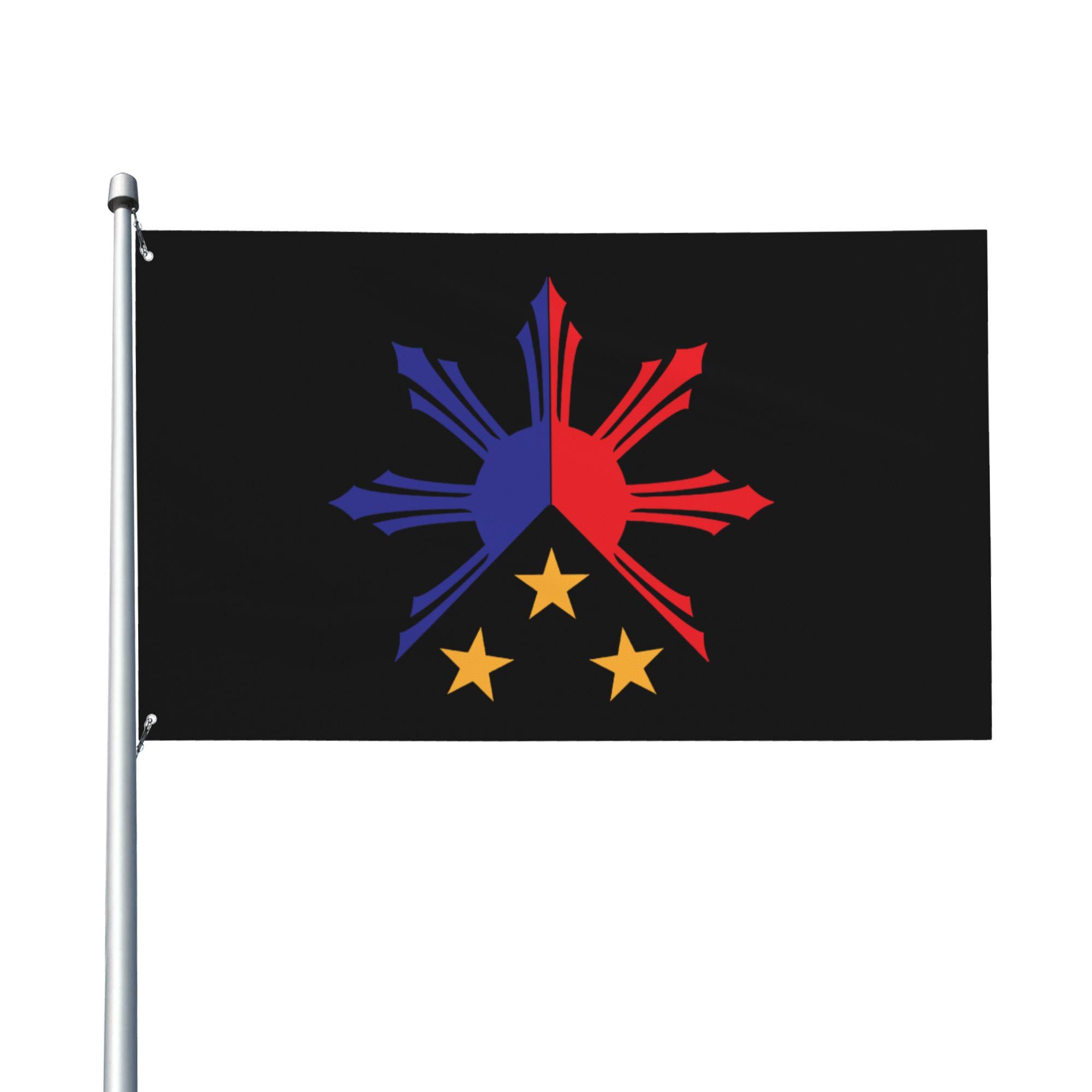 Philippines Filipino Sun and Stars Flag Outdoor Decorative Flag Garden ...