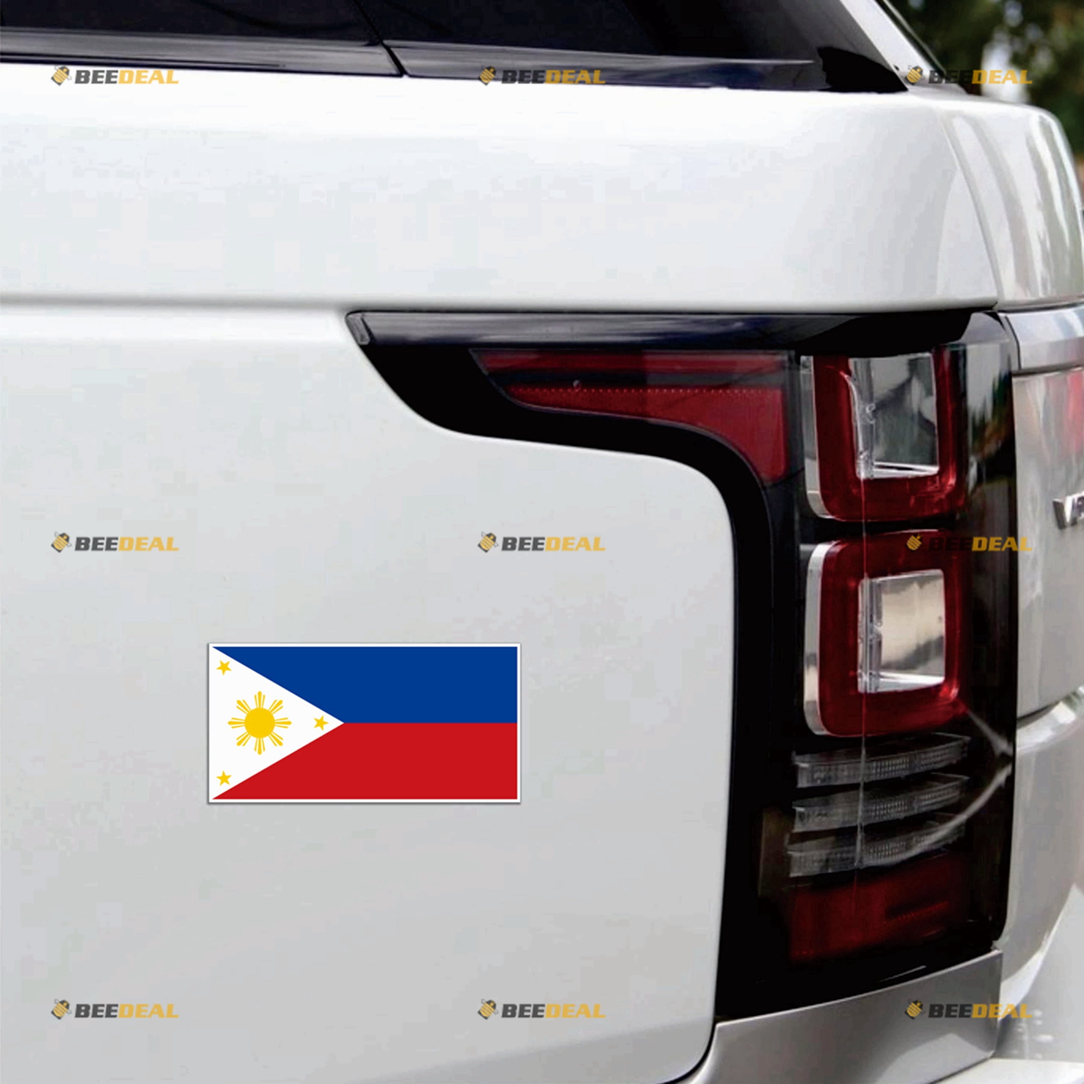 Philippines Flag Filipino Pilipinas Car Magnet Magnetic Sticker Decal ...