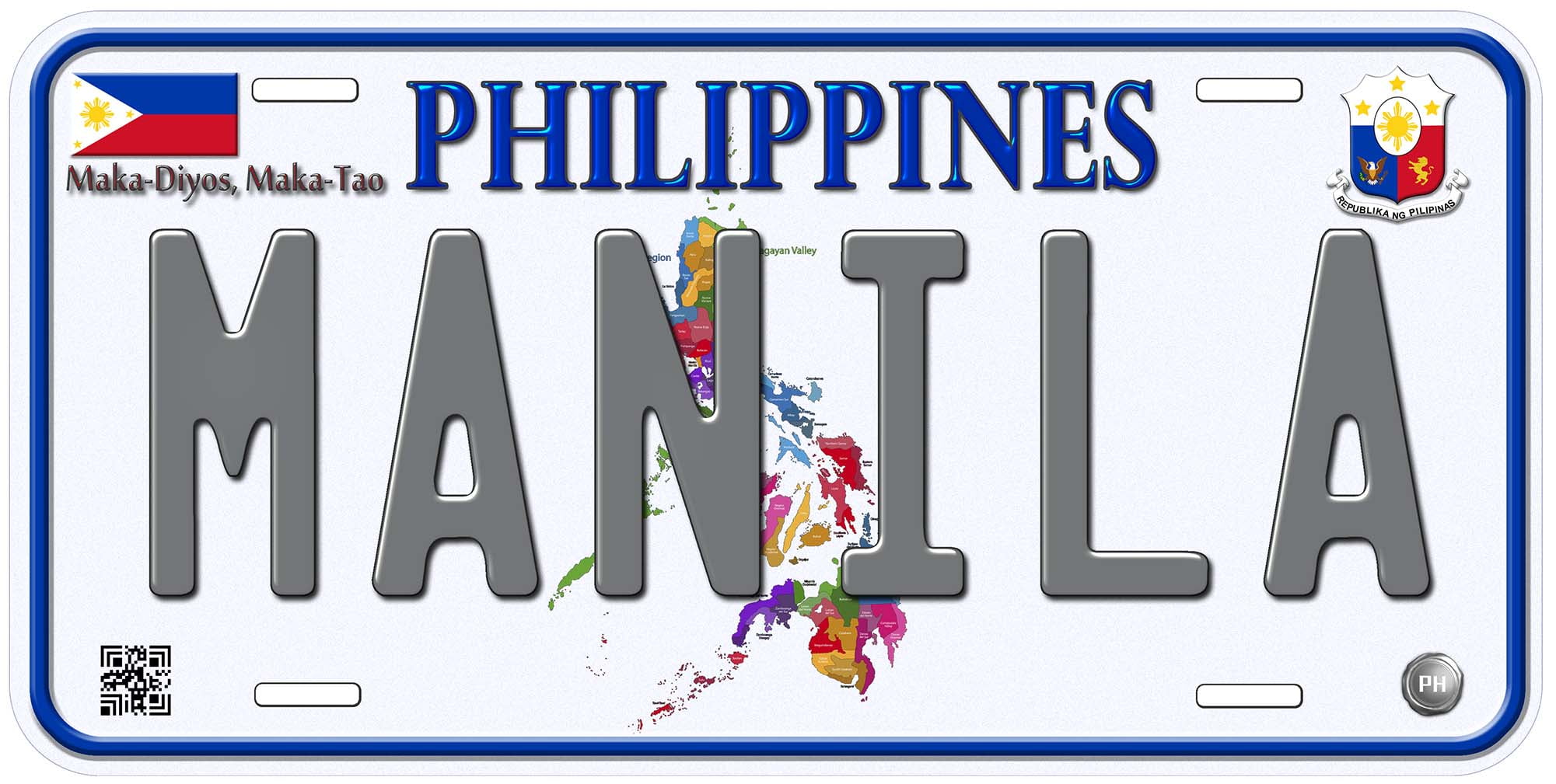 Philippines License Plate