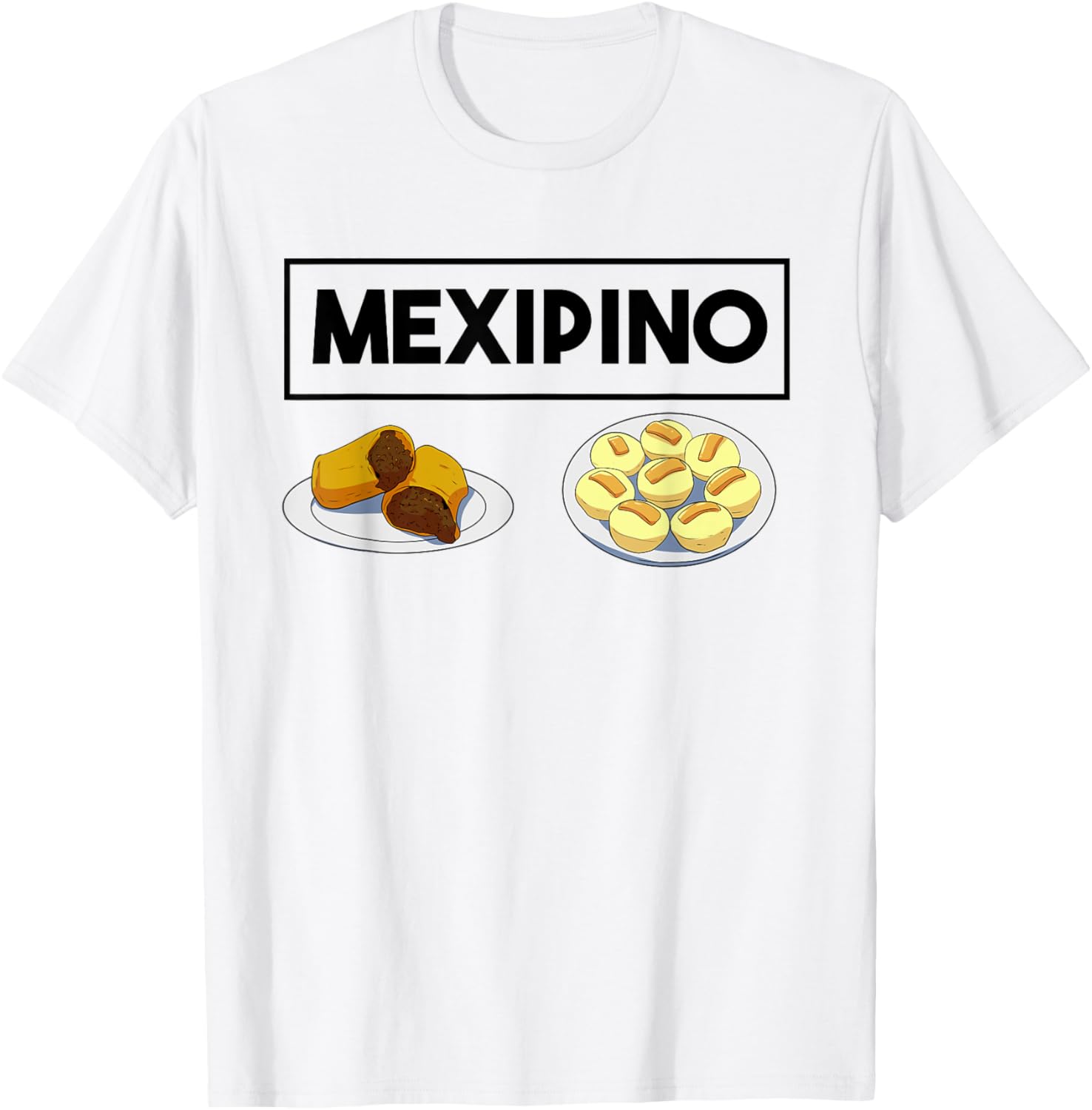 Philippines Mexico Filipino Food Mexipino Mexican Flag T-Shirt ...