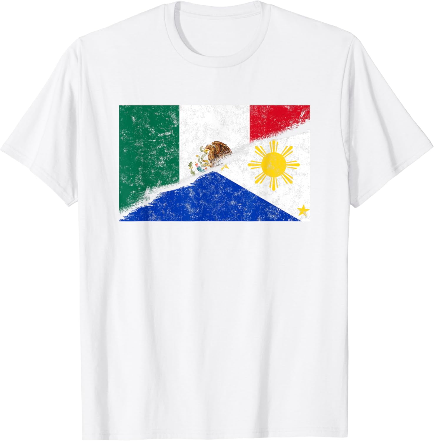 Philippines Mexico Filipino Proud Mexipino Mexican Flag T-Shirt - Walmart.com
