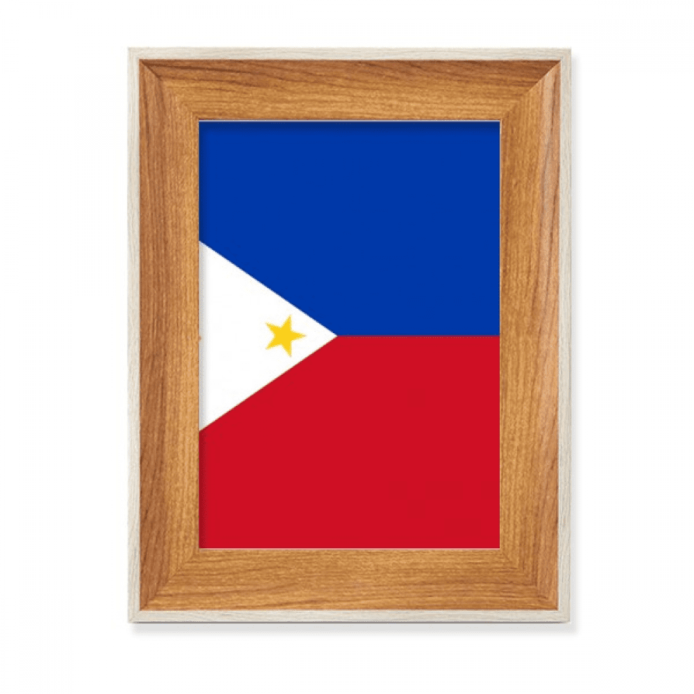 Philippines National Flag Asia Country Desktop Wooden Photo Frame ...