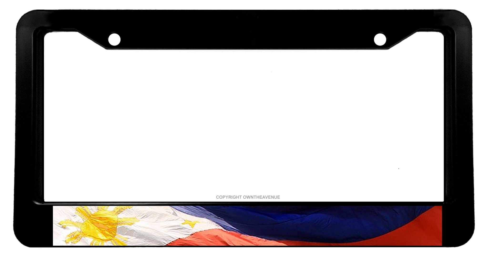 Philippines Philippine Filipino Flag Wavey Car Truck License Plate ...