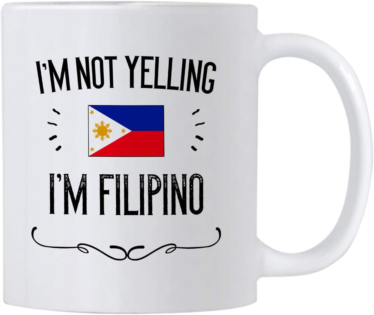 Philippines Pride Souvenir and Gifts. I'm Not Yelling I'm Filipino 11 ...