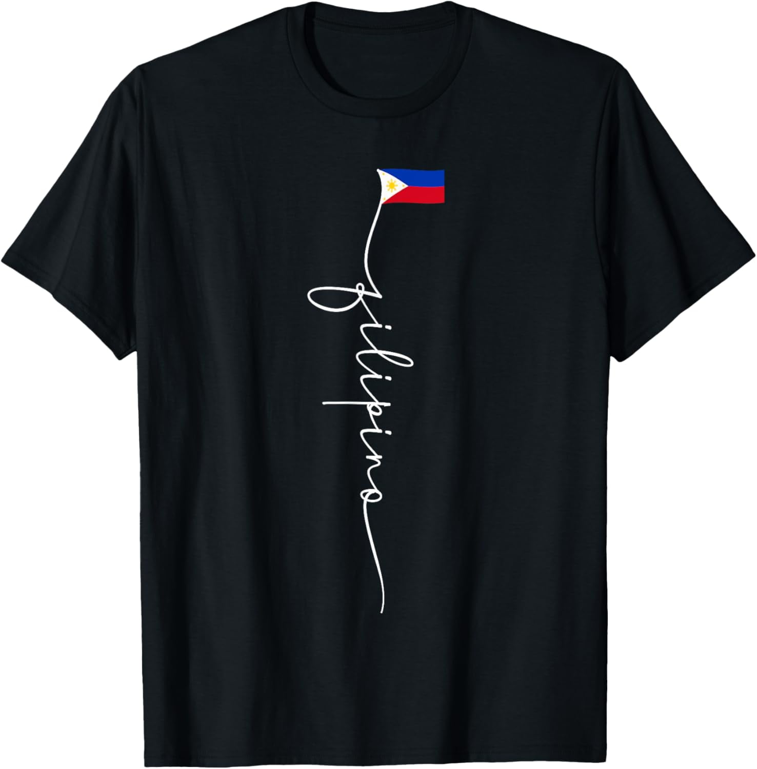 Philippines Signature Filipino Flag T-Shirt - Walmart.com
