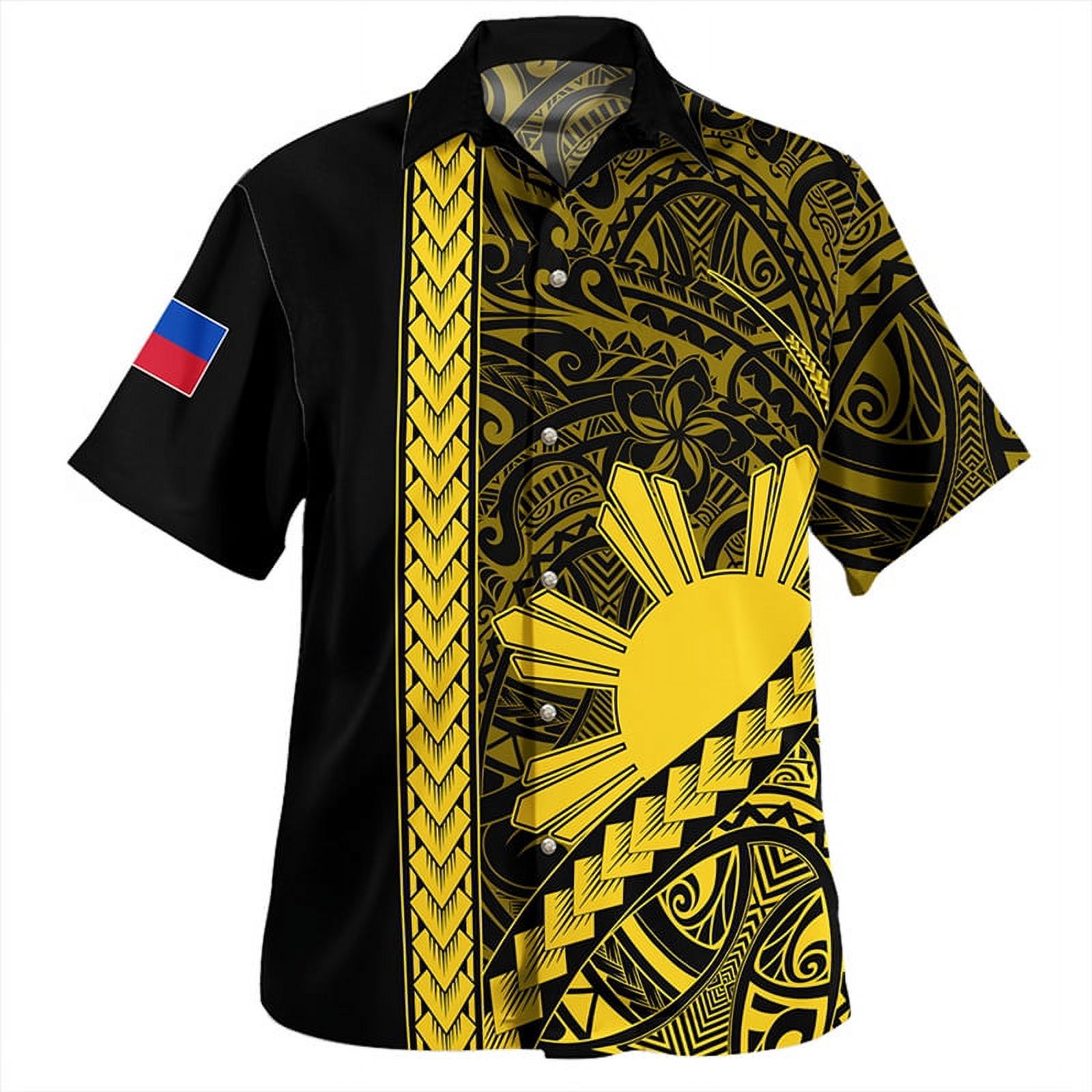 Philippines Sun Pattern Shirts For Men Women 3d Printed Polynesian ...