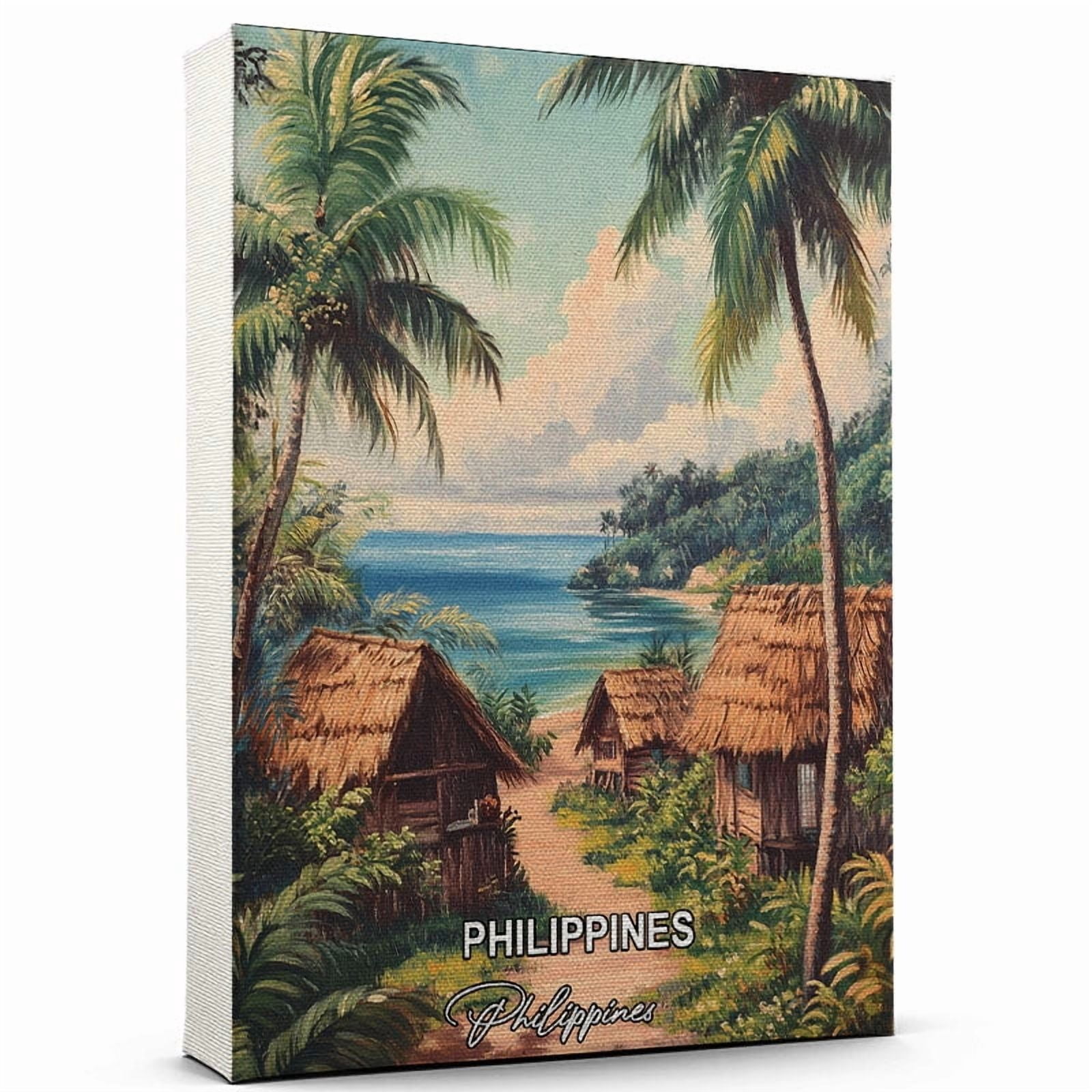 Philippines Travel Canvas Wall Art – Philippines Canvas – A Scenic ...