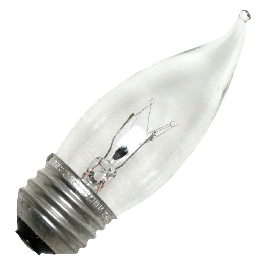 Philips 144808 - 25BA9-1/2/CL/LL BA9 5 Decor Torpedo Light Bulb ...