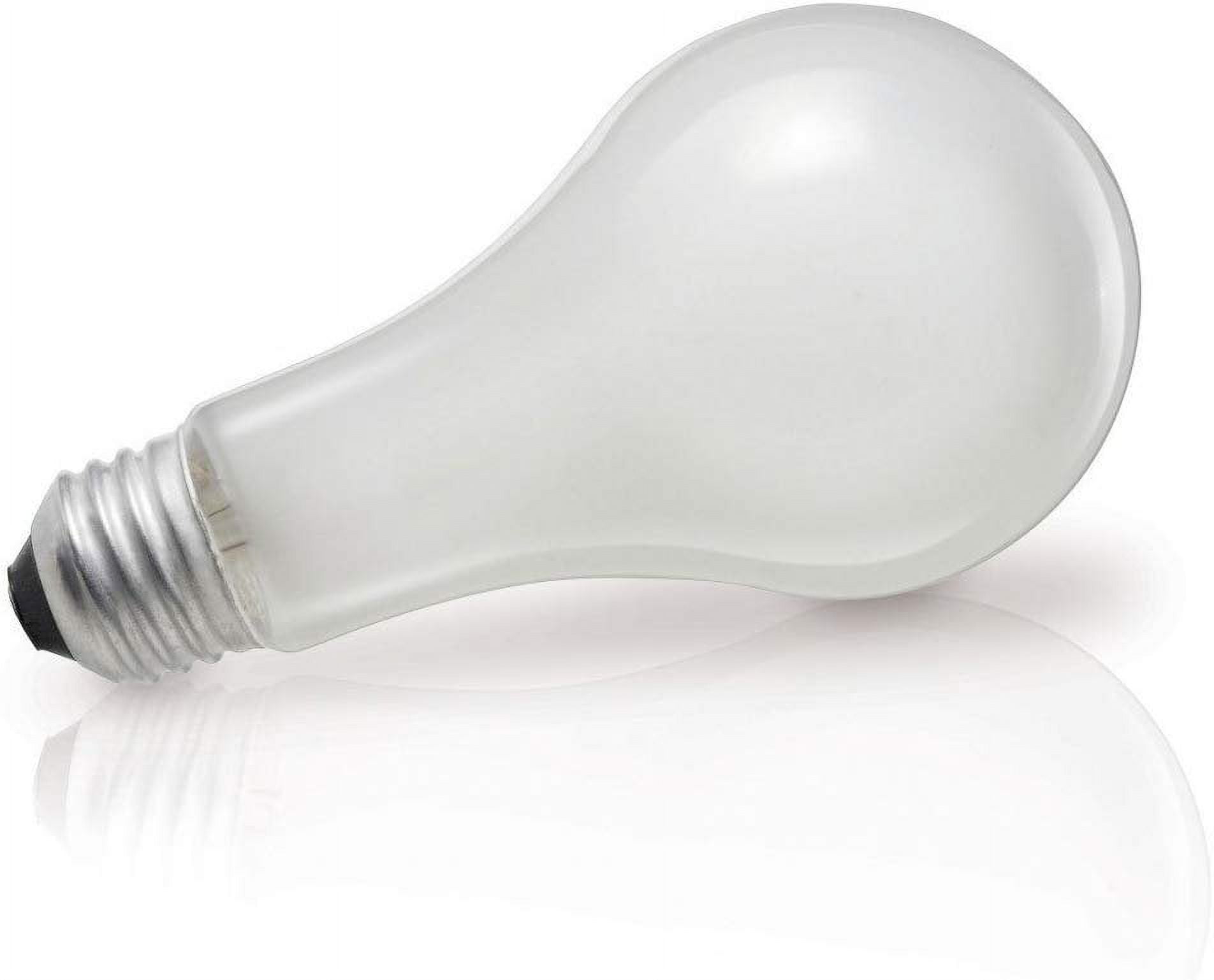Philips 149716 100-watt A19 Silicone Coated Rough Service Light Bulb ...