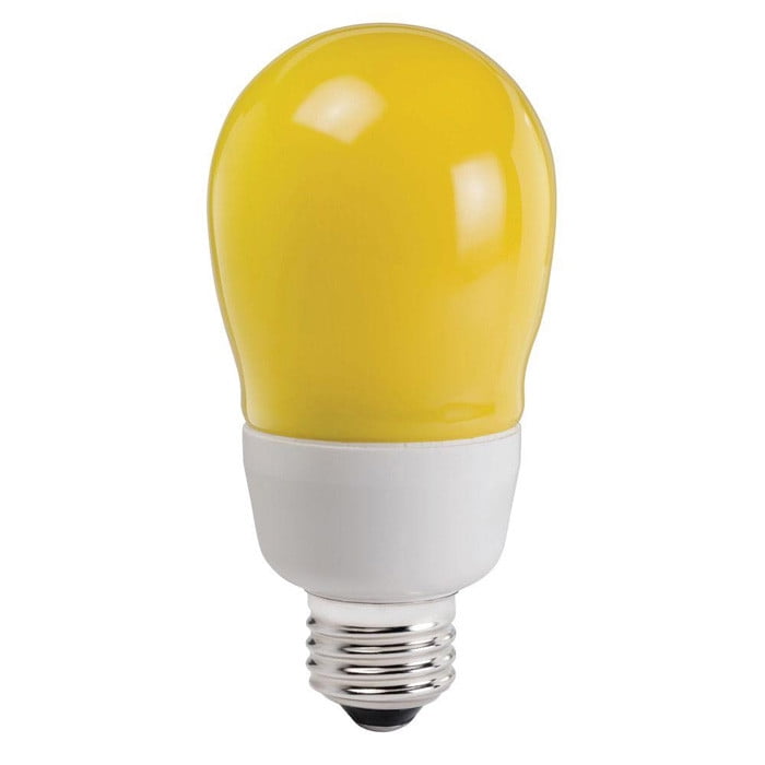 Philips 14w Yellow Bug Light A19 Compact Fluorescent Bulb - 60w equiv ...