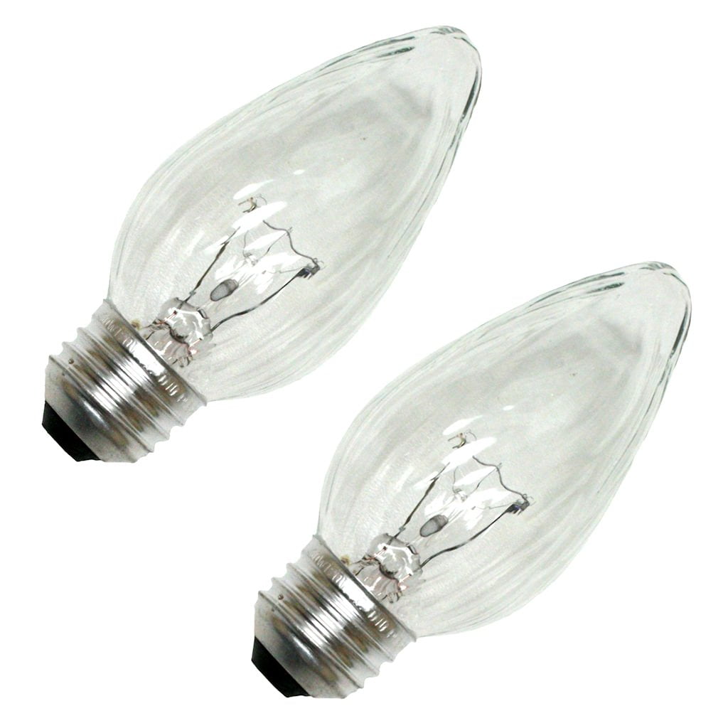 Philips 25w 120v F15 E26 Clear DuraMax Deco Flame Incandescent Light ...