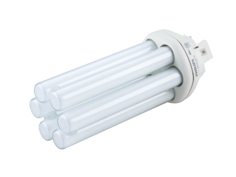 Philips 26w PL-T GX24Q-3 Triple Tube 4Pin 3000K Warm White Fluorescent Bulb - Walmart.com