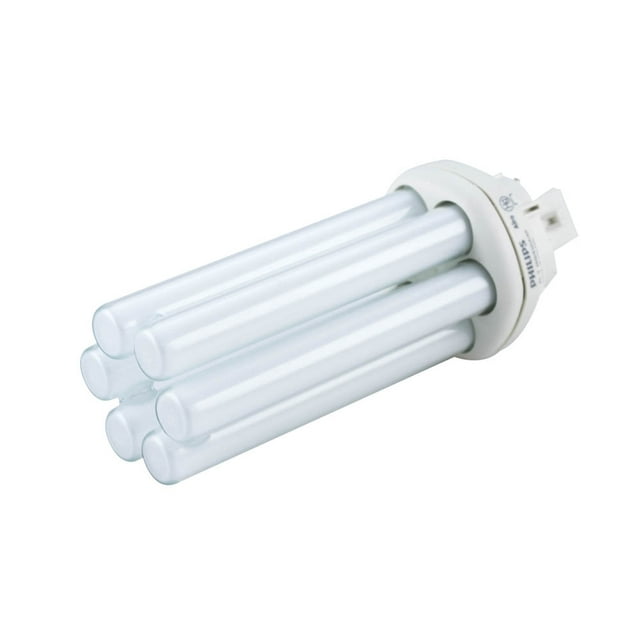 Philips 26w PL-T GX24Q-3 Triple Tube 4Pin 3000K Warm White Fluorescent Bulb - Walmart.com