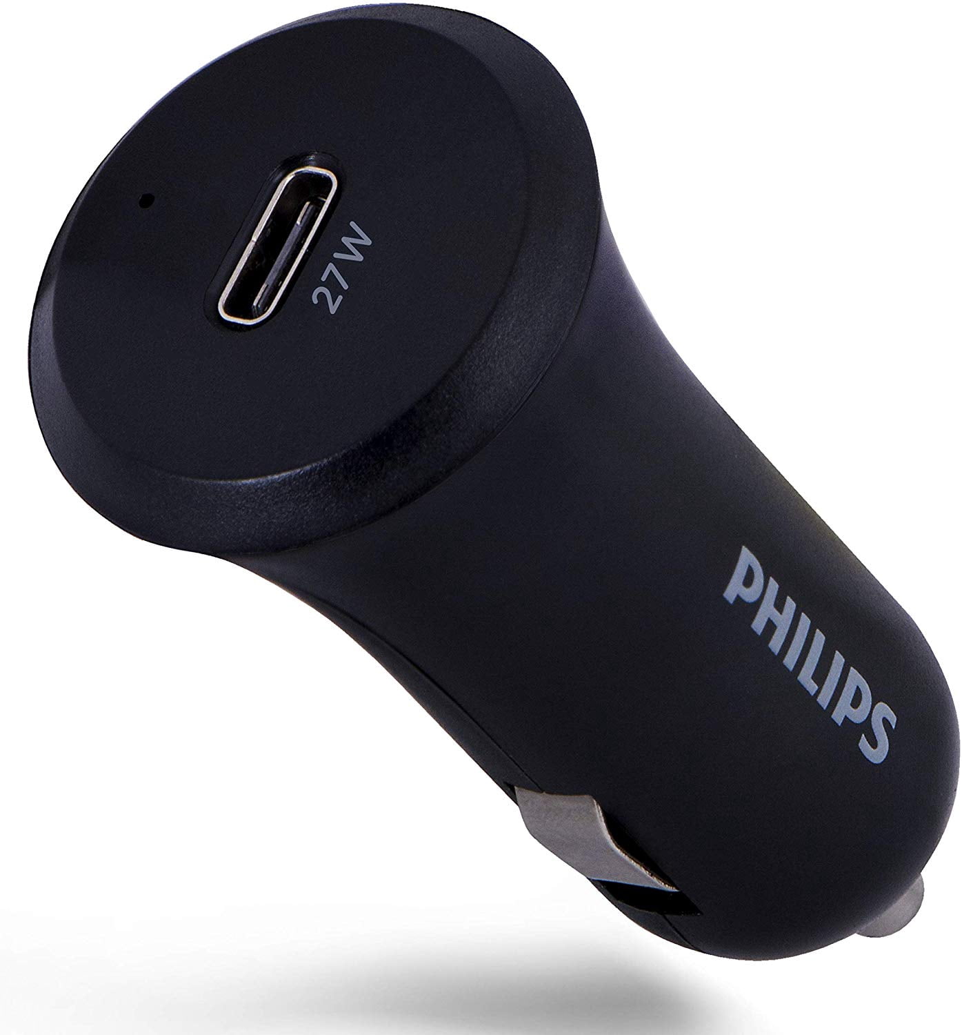 Philips 27W USB-C Car Charger, One Port, Black - DLP2559Q/37 - Walmart.com