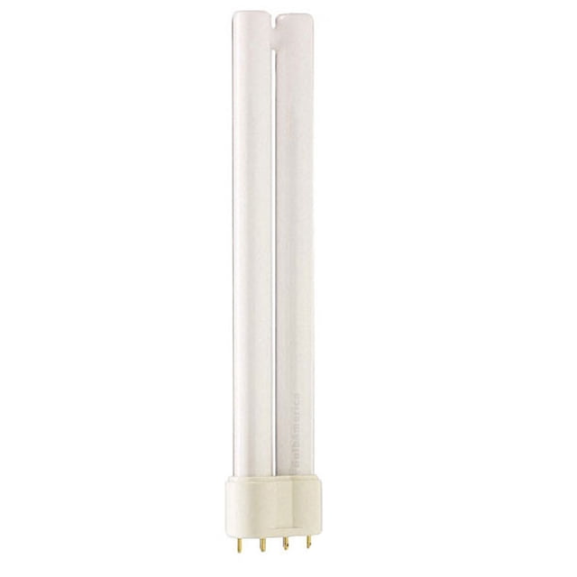 18w Single Tube Dimmable Philips 4-Pin 2G11 4100K Fluorescent Light ...