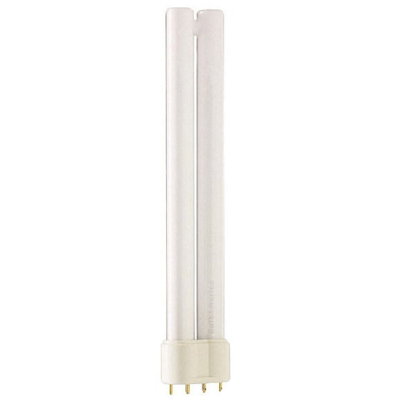 "Philips Compact Fluorescent Light Bulb, 18W, Cool White 4100K, 4-Pin ...