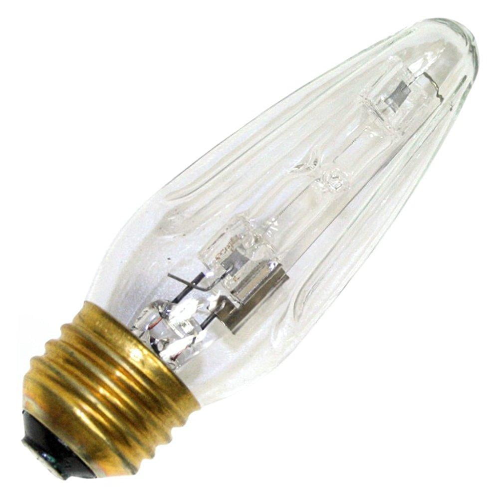 Philips 389064 25 Watt, 300 Lumens, Clear Flame Shape F10.5 Halogen ...