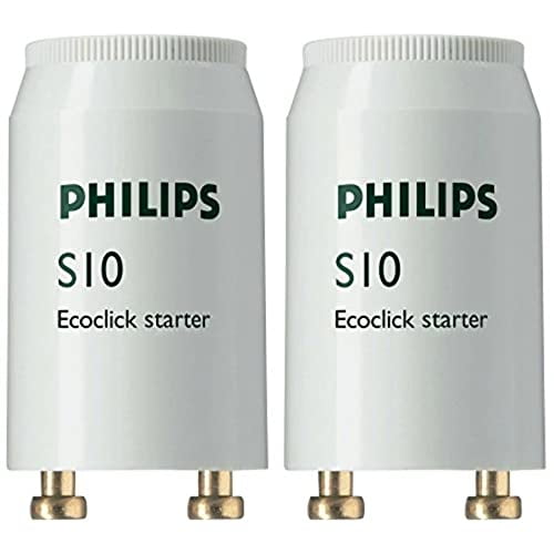 Philips 4-65W 220-240V S10 Fluorescent Tube Starters (2 Pack) - Walmart.com