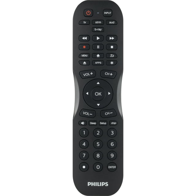 Philips 4-Device Universal TV Remote Control with Find-It Feature, App ...