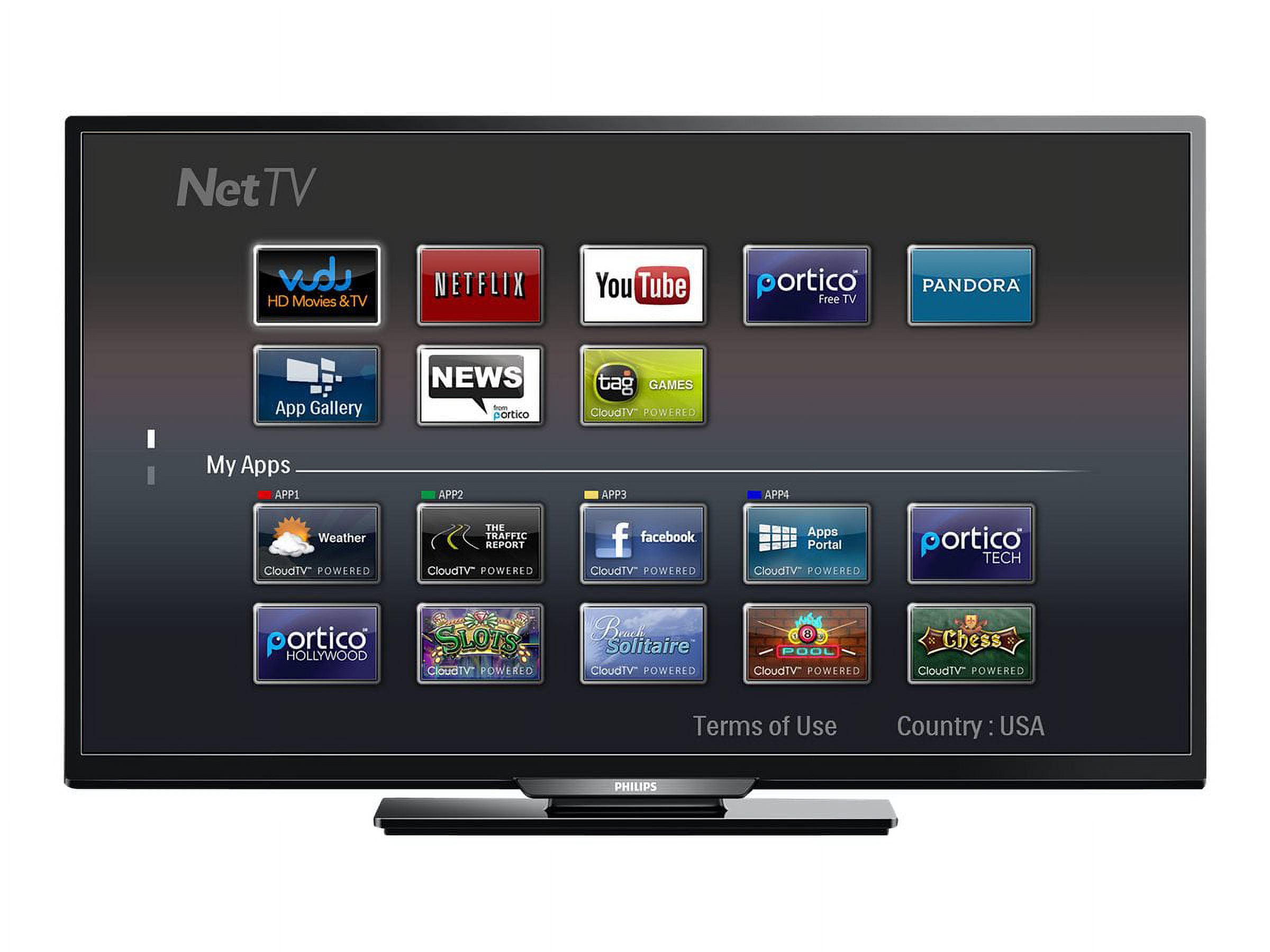 TV - PHILIPS 40 IN 1080P LED-LCD SMART TV - Walmart.com