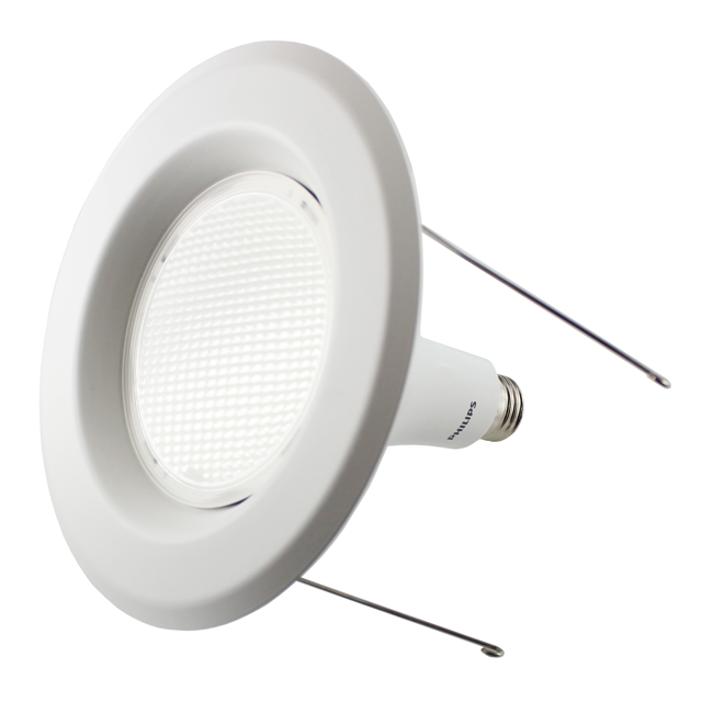 Philips 15w 120v LED Dimmable 6 inch Downlight Recessed Light Bulb ...