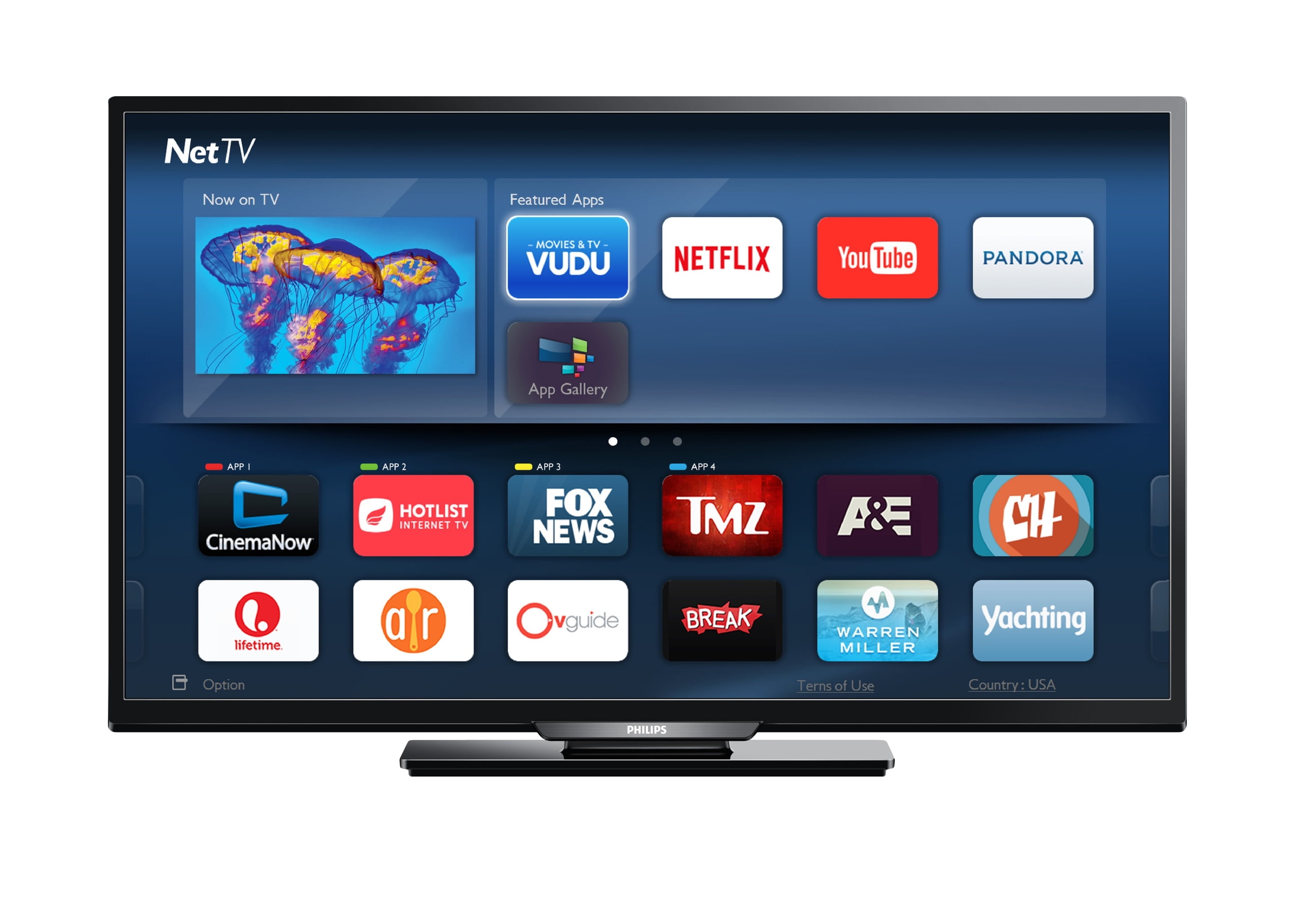 Philips 43" Class HDTV (1080p) Smart LED-LCD TV (43PFL4901) - Walmart.com