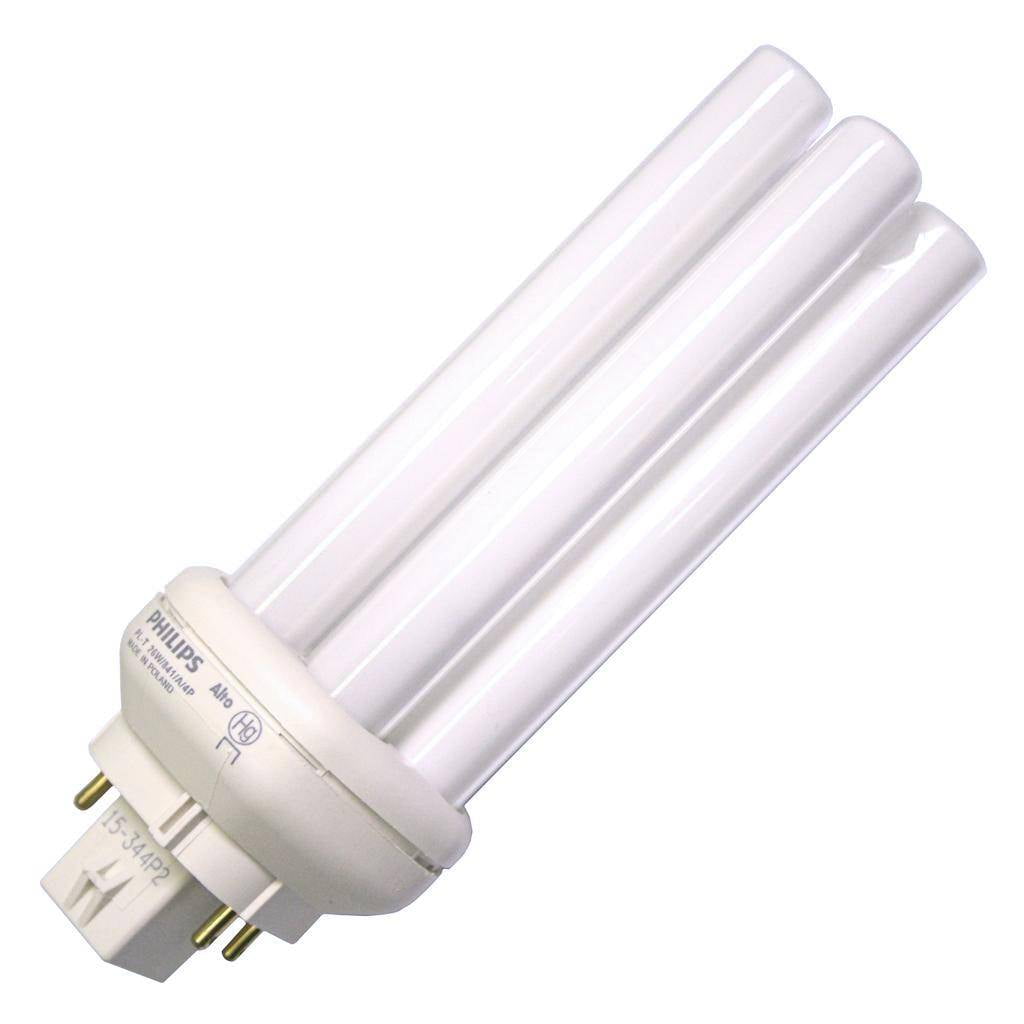 Philips 26W Compact Fluorescent Light Bulb - PL-T 4-Pin Base, 4100K ...