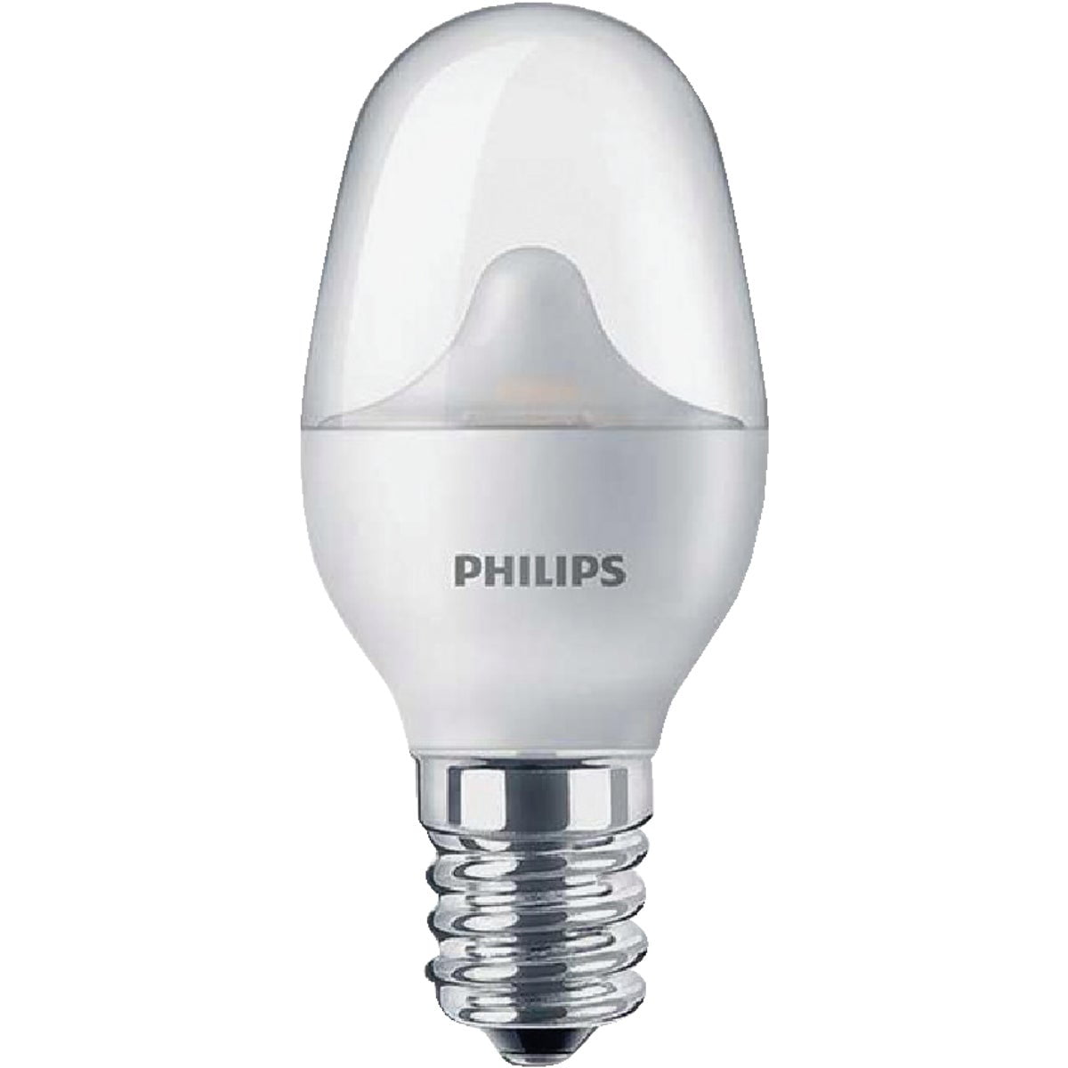 Philips 7W Equivalent Soft White C7 Candelabra LED Night-Light Bulb ...