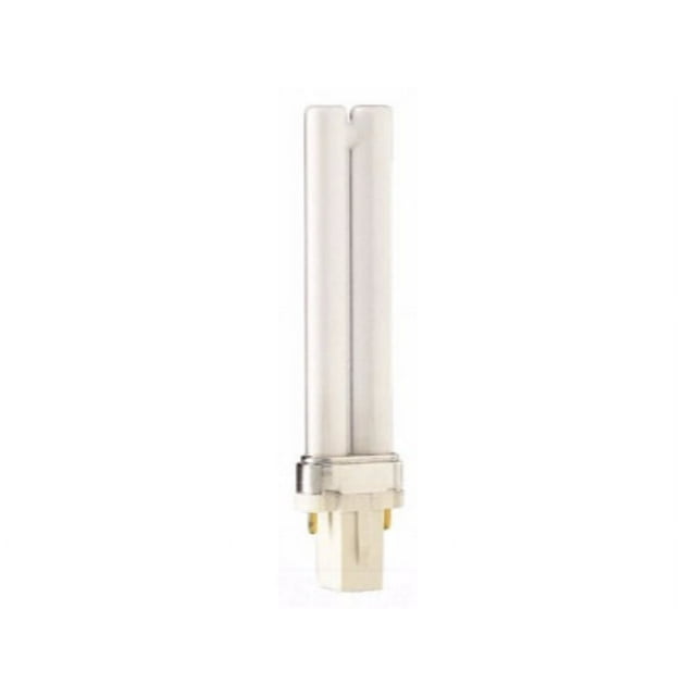 Philips 7w 2700k Single Tube 2-Pin G23 White Fluorescent Light Bulb ...