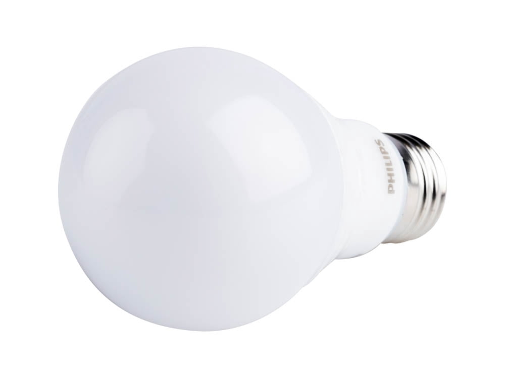 Philips 9.5W A19 2700K Warm White LED Dimmable Frosted Light Bulb - 60w ...