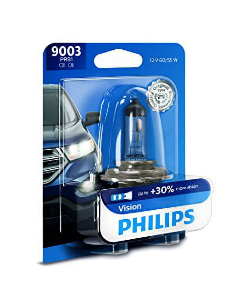 Philips 9003 Vision White 3000K Automotive Bulb - Walmart.com