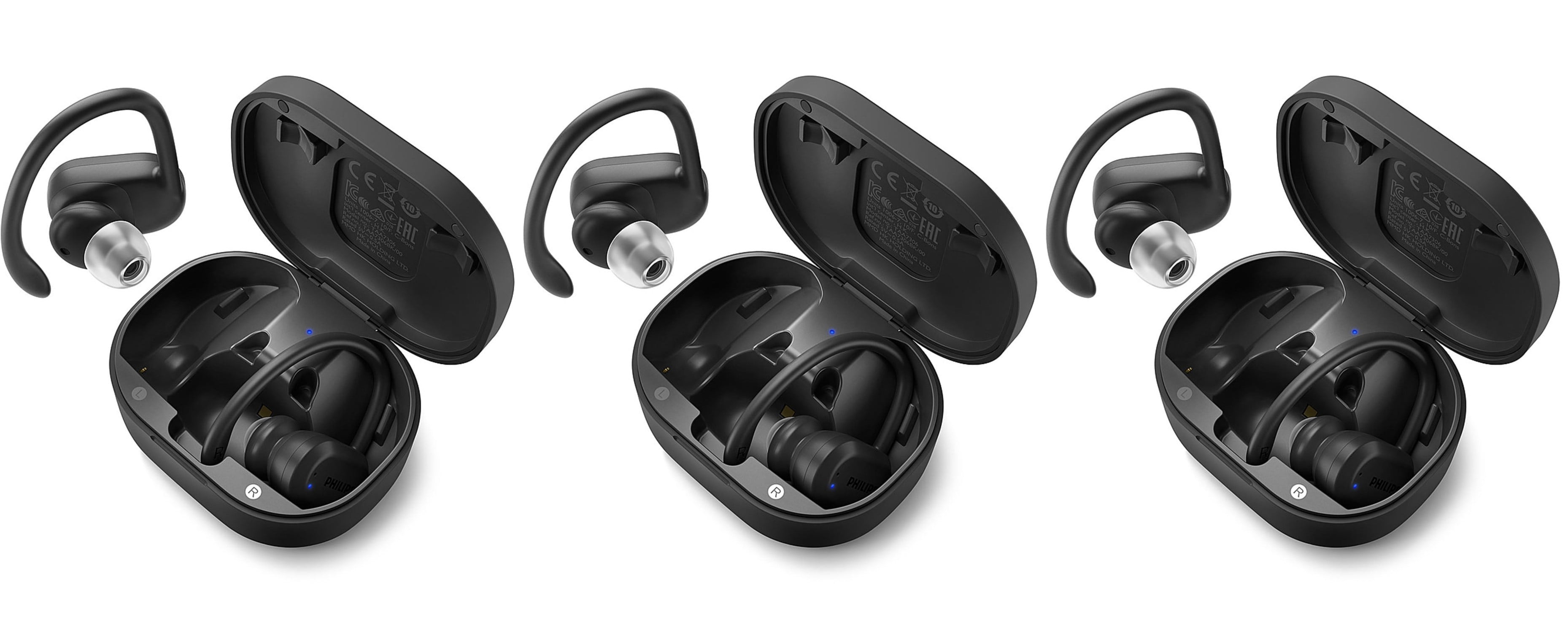 (3 pack) Philips A7306 True Wireless Sports Headphones with Detachable ...