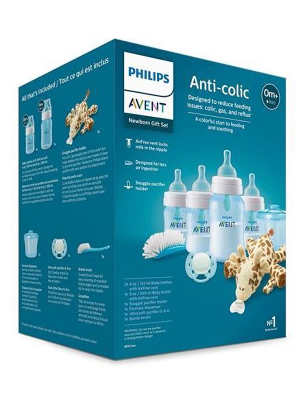 Philips Avent Newborn Starter Gift Set - blue, one size - Walmart ...