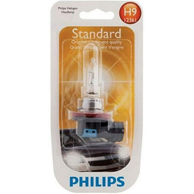 Philips Automotive 12361B1 H9 Halogen Capsule Head light - Walmart.com