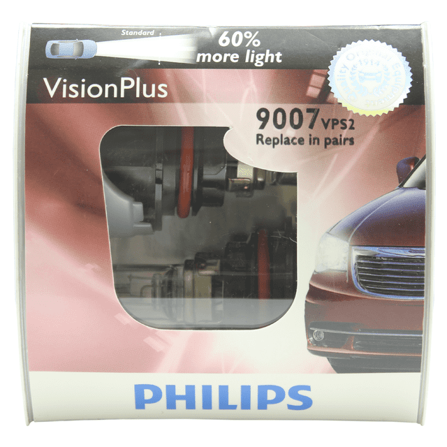 Philips Automotive 9007VPS2 Vision Plus Premium Headlamp - Pack of 2 ...