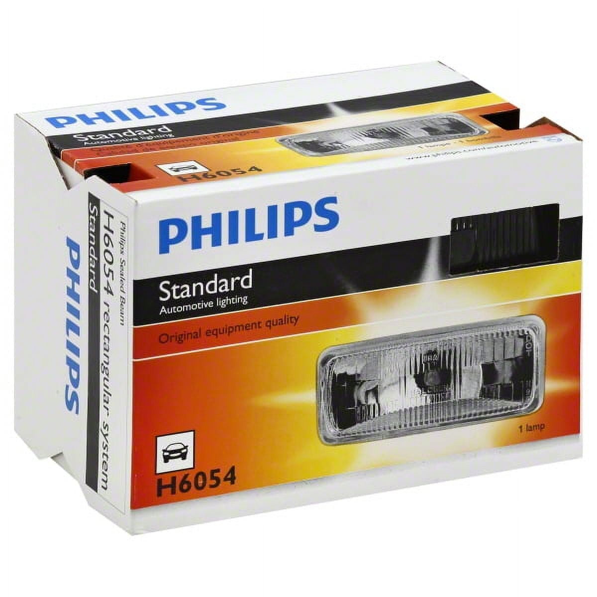 Philips Automotive H6054C1 100 x 165 mm Halogen Sealed Beam - Walmart.com