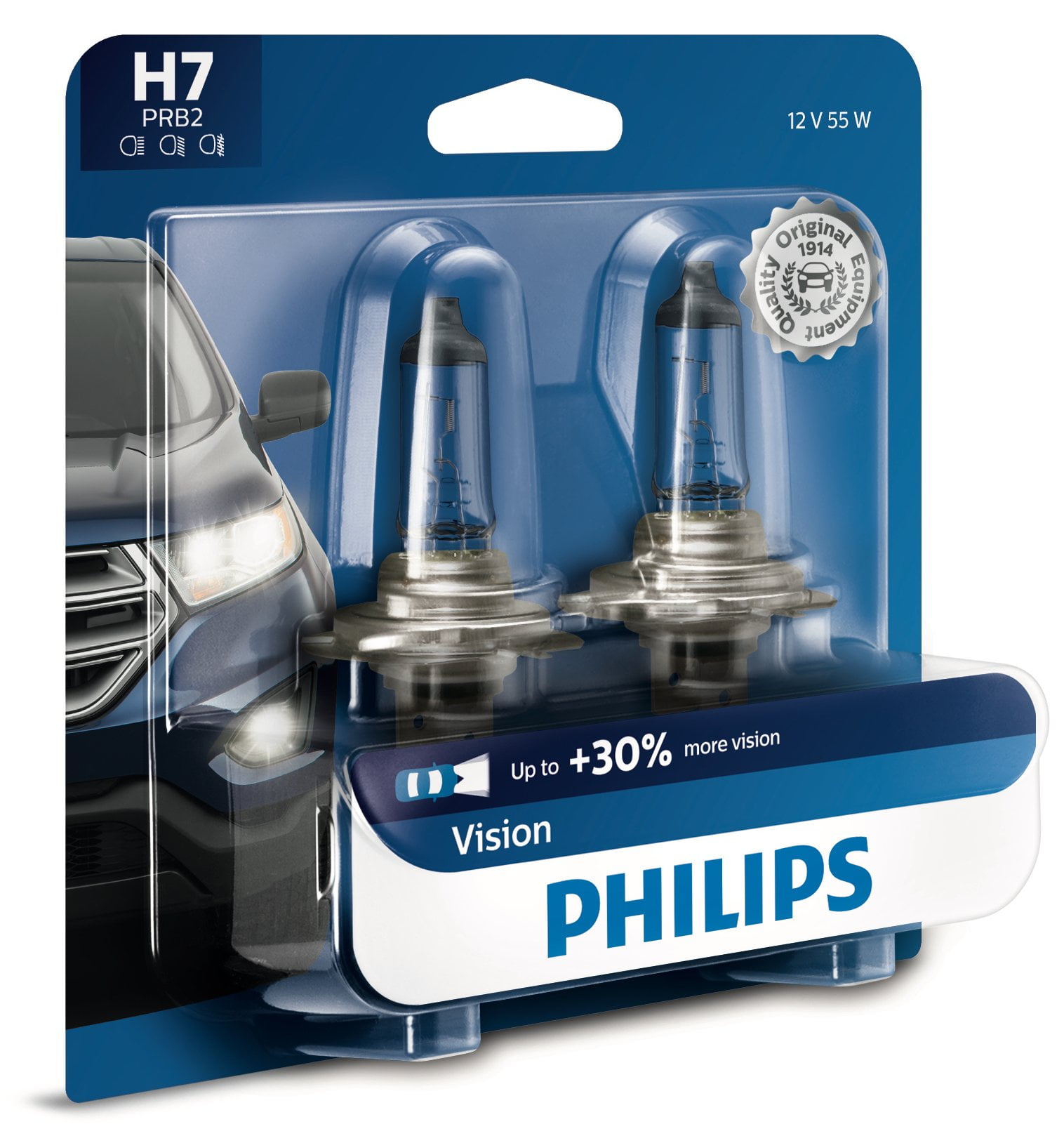 Philips Automotive Lighting H7 MMF7 Vision Upgrade Automotive ...