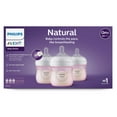 Philips Avent Natural Baby Bottle, Anti-Colic, 4oz, Pink, 3pk, SCY900 ...