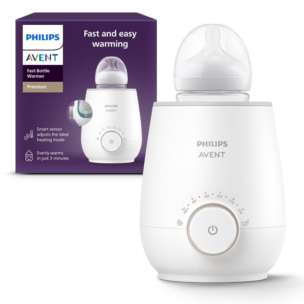 Philips Avent Premium Fast Bottle Warmer, with Smart Temperature ...