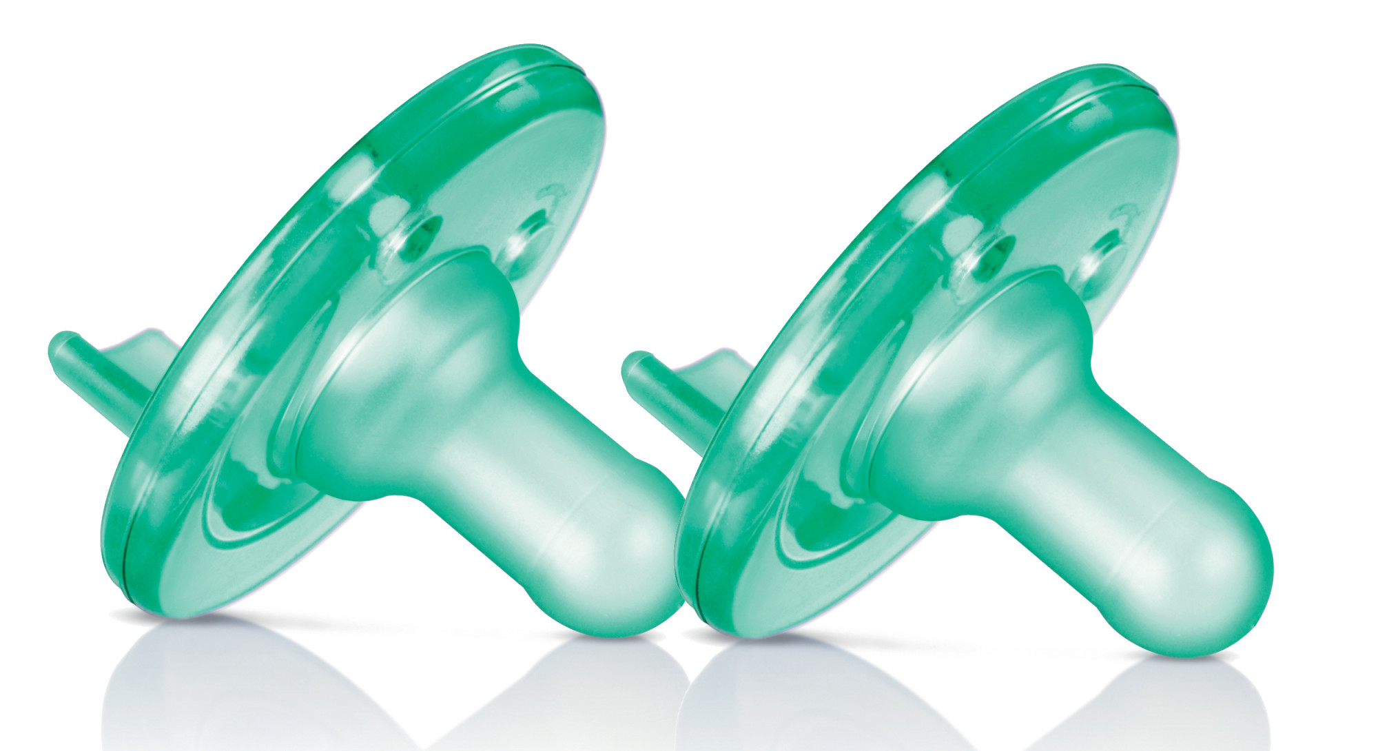 Philips Avent Soothie Pacifier, 0-3 Months, Green, 2 Pack, SCF190/01 ...