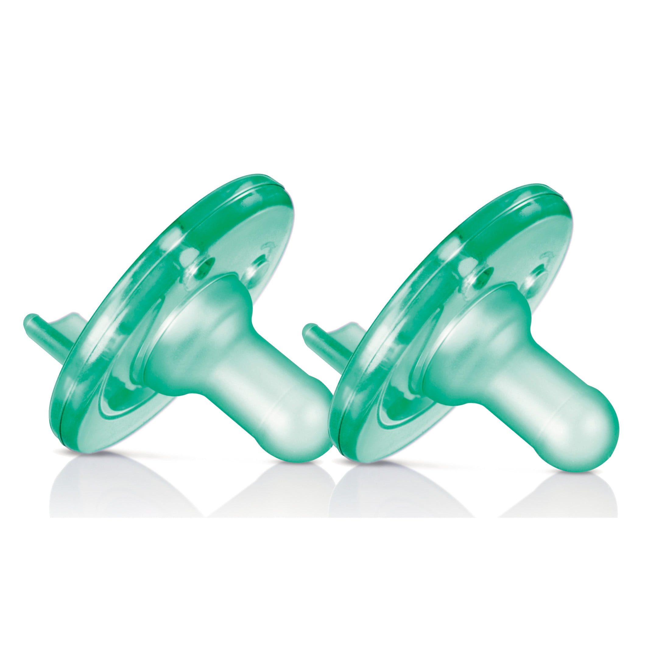 Philips Avent Soothie Pacifier, 0-3 Months, Green, 2 Pack, SCF190/01 ...