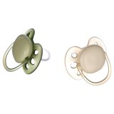 Philips Avent Ultra Soft Pacifier 0-6M, Sand / Pastel Warm Green, 2 ...